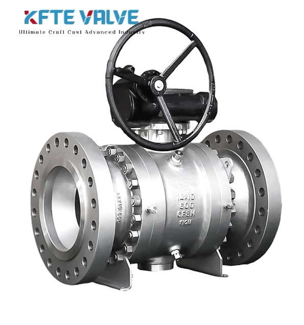 Cast Trunnion Ball Valve Manufacturer - KFTE Valve