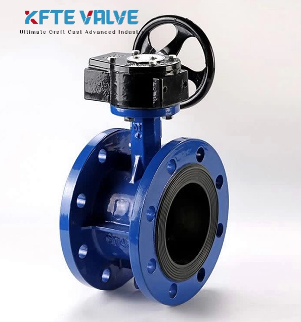 Flange Concentric Butterfly Valve Manufacturer - KFTE Valve